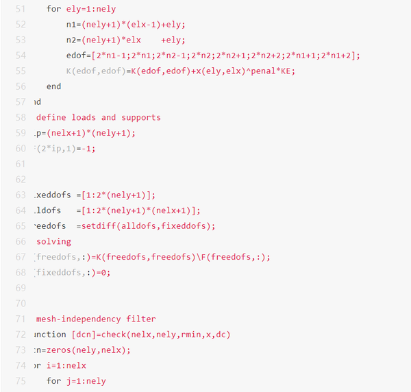 龙凯副教授：入门拓扑优化，从经典99行Matlab程序起步(8月18日） - 知乎