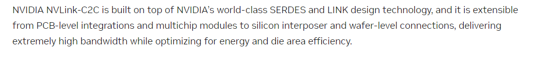 NV LINK C2C的一个简单介绍 - 知乎