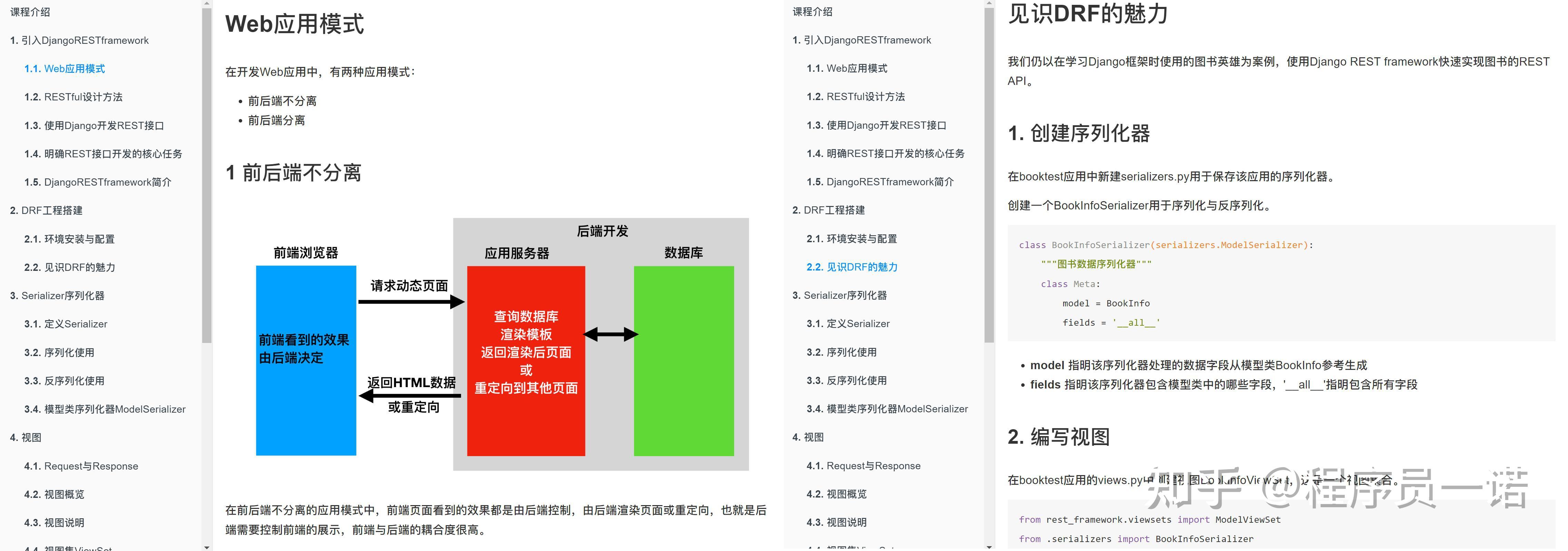 【django Drf用法】多年积累md笔记,第3篇:django Drf的序列化和反序列化详解 知乎