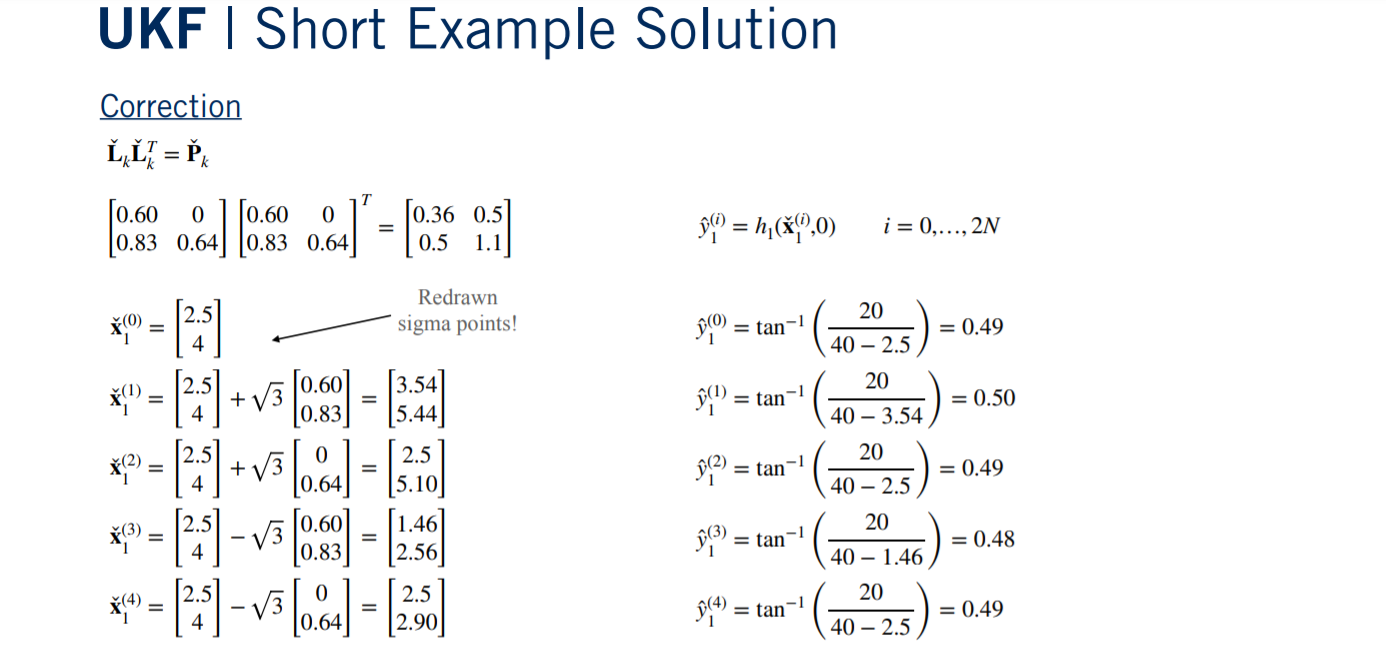 Unscented Kalman Filter(UKF) - 知乎