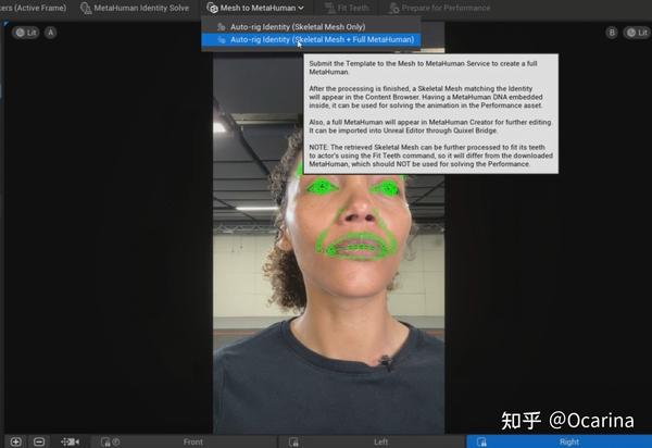 Unreal5.2 Metahuman Animator 速览使用 - 知乎