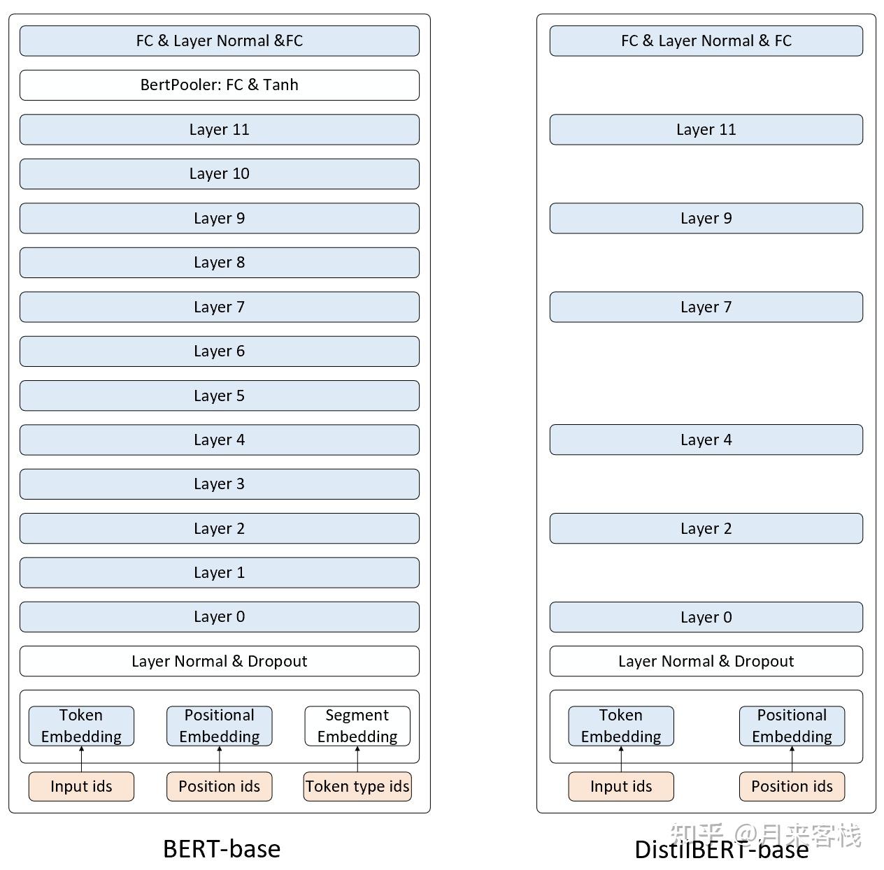 更小、更快、更便宜，DistilBERT 它更像是模型迁移与模型蒸馏这结合的产物！ - 知乎