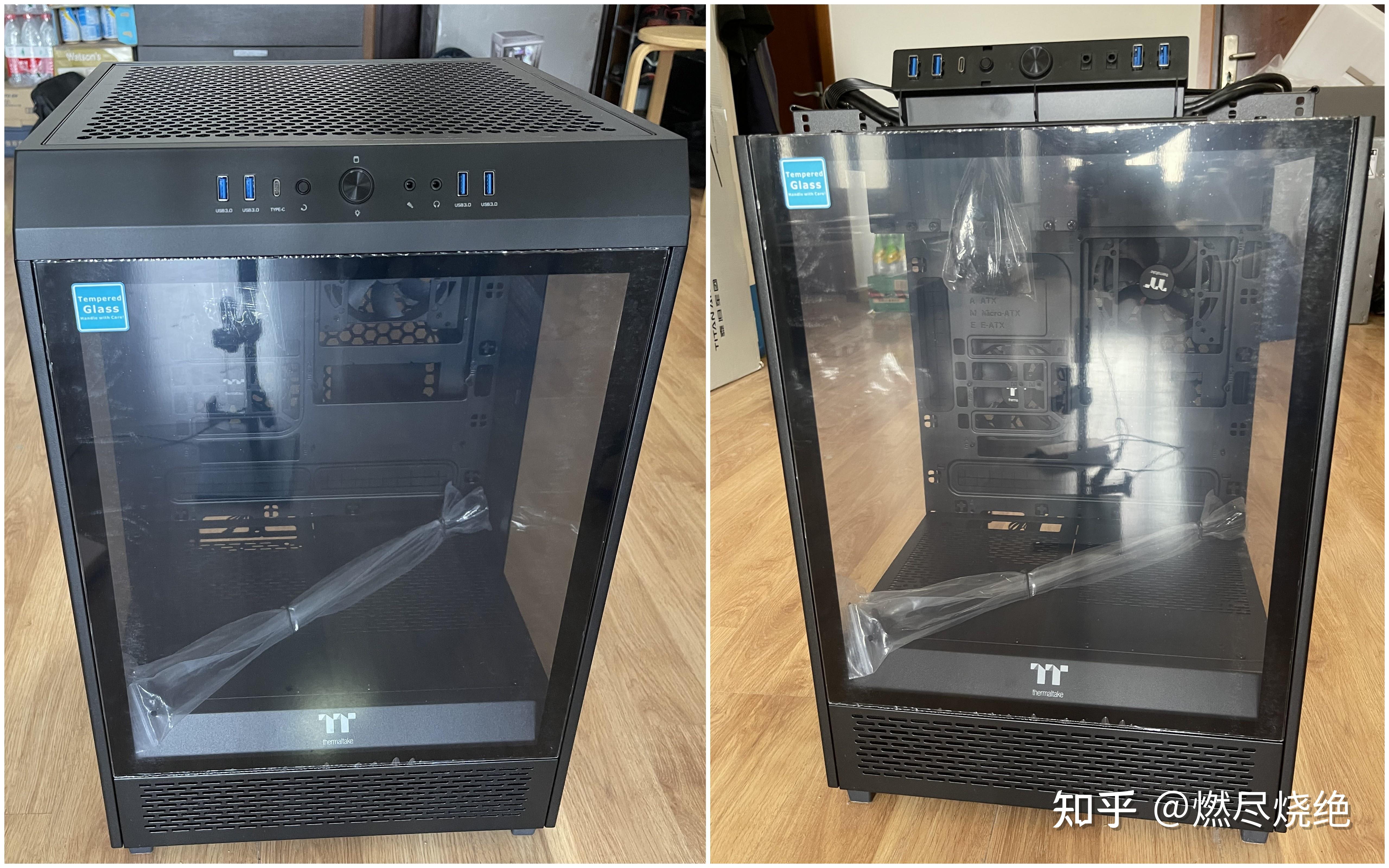 老主机搬入新“豪宅”——Tt Tower 500直立式中塔机箱“光影展示柜” - 知乎