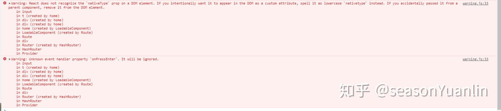 react 警告not recognize`xx`prop - 知乎