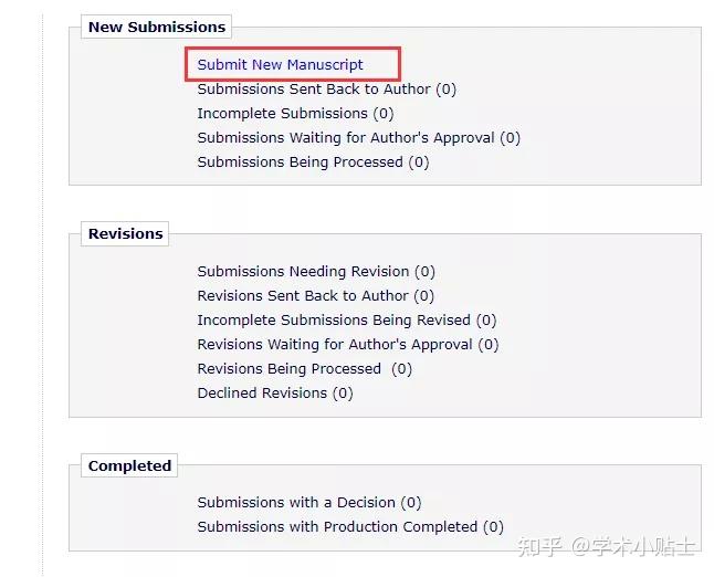 干货分享|5大常见SCI投稿系统-Editorial Manager最全分步指导说明 - 知乎
