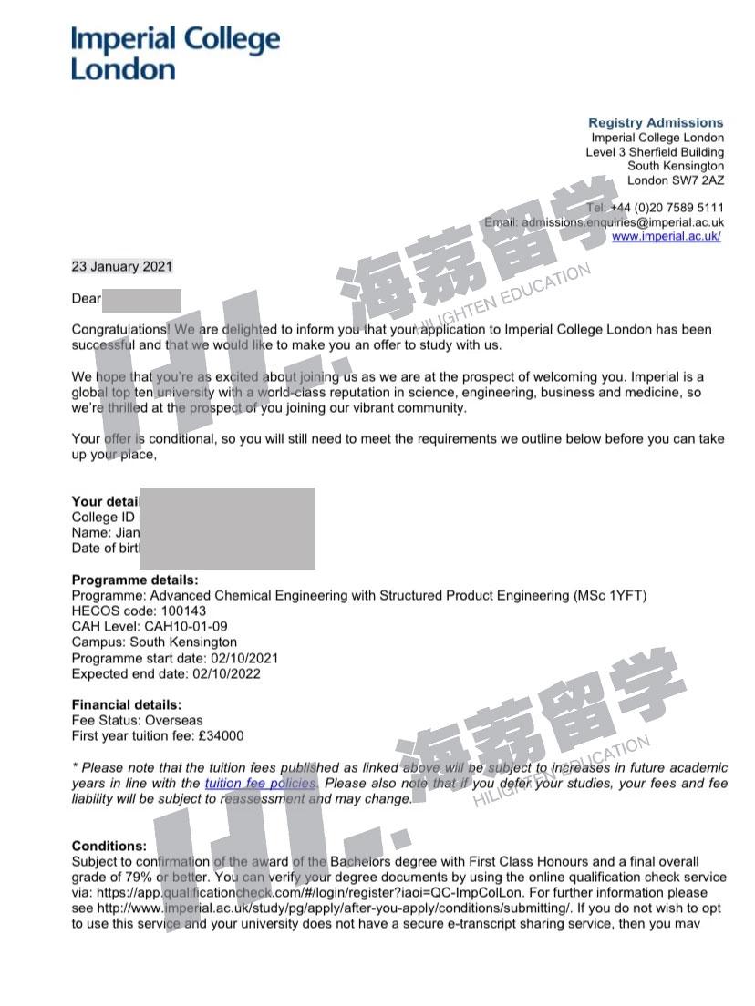 拿了con offer 达不到换取录取条件？高端留学助你轻松斩获uncon-offer！ - 知乎