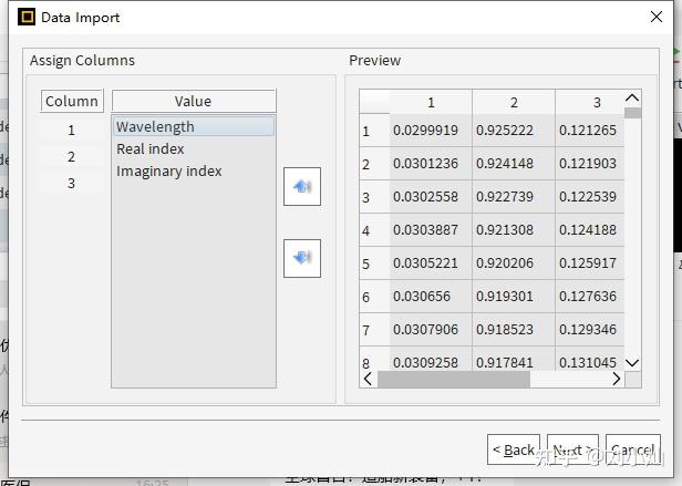 Lumerical tutorials - Import materials index 导入材料折射率 - 知乎