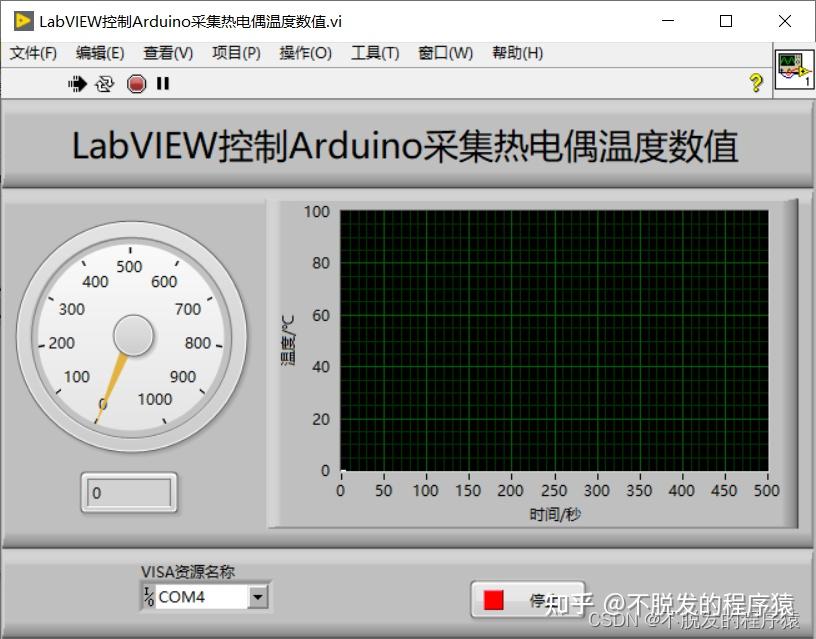 LabVIEW控制Arduino采集热电偶温度数值（进阶篇—2） - 知乎