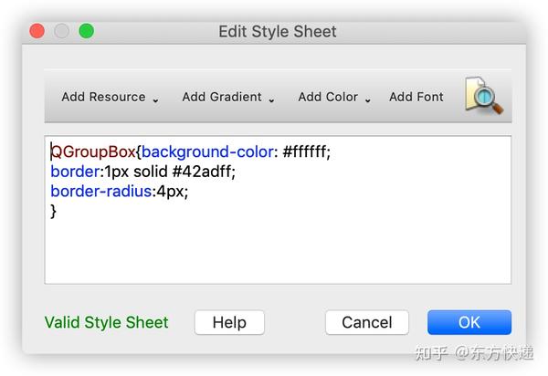 PyQt 如何设置QGroupBox样式 - 知乎
