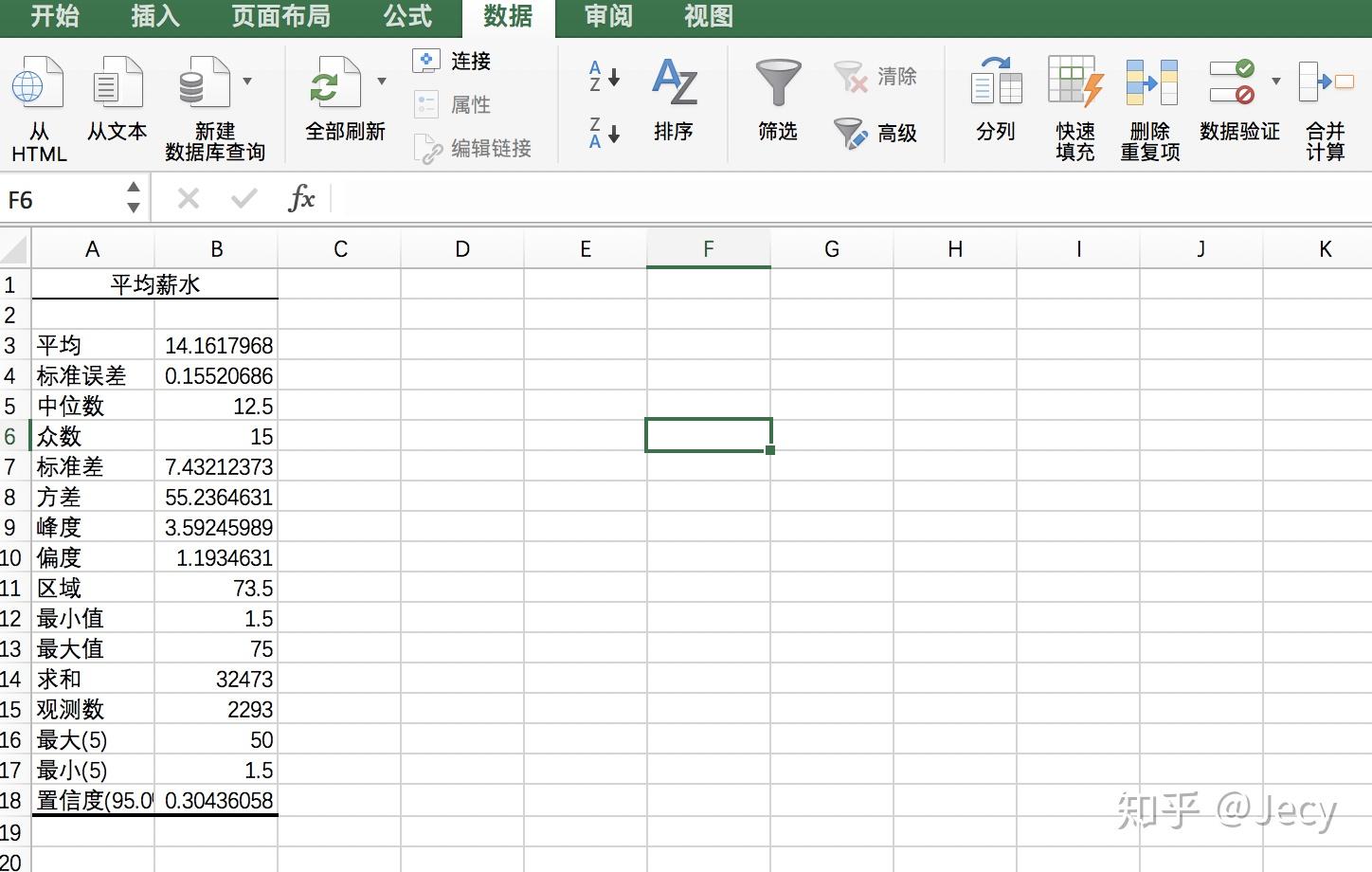 Excel 数据分析案例分享 - 知乎