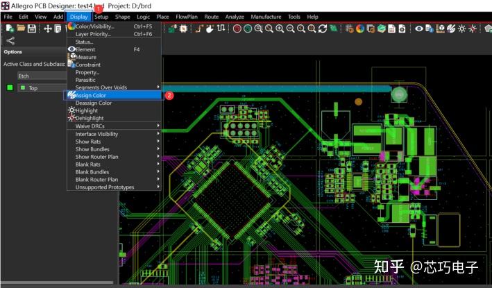 Allegro PCB设计小诀窍系列--如何在Allegro中快速区别不同网络 - 知乎