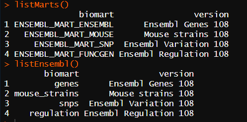 Ensemble官网BioMart及R语言biomaRt包获取人鼠同源基因 - 知乎
