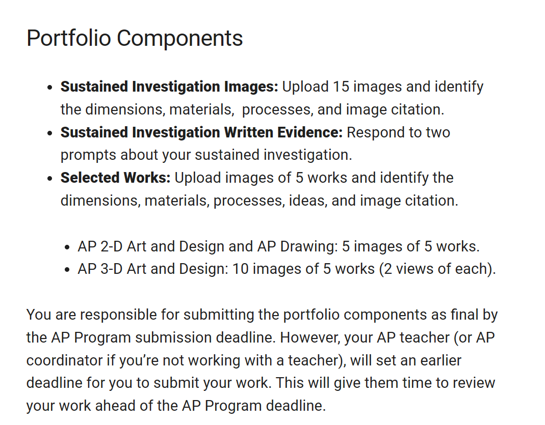 2024年AP艺术考试2D/3D/Drawing超详细注解 - 知乎