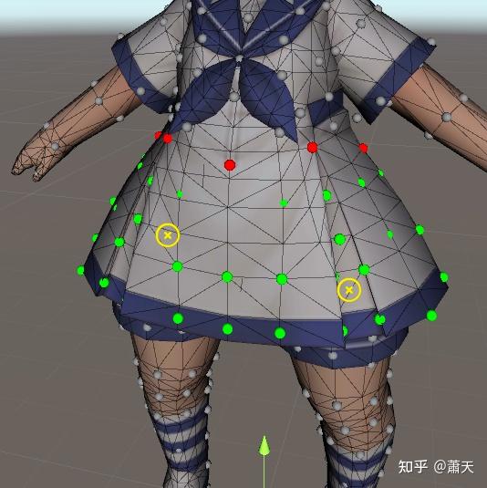 Unity Magica Cloth 介绍2：MeshCloth裙子 - 知乎
