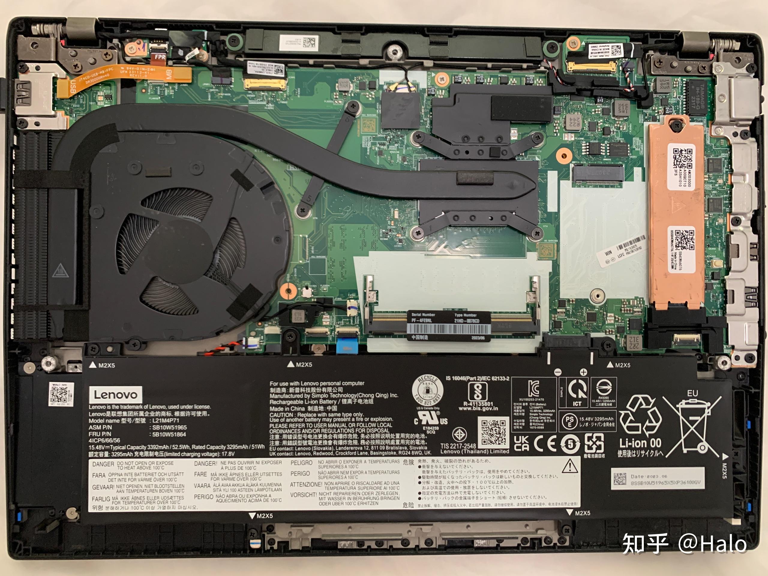Thinkpad T14 Gen4 13代酷睿i5-1340p 16+512G 集显版更换风扇 - 知乎