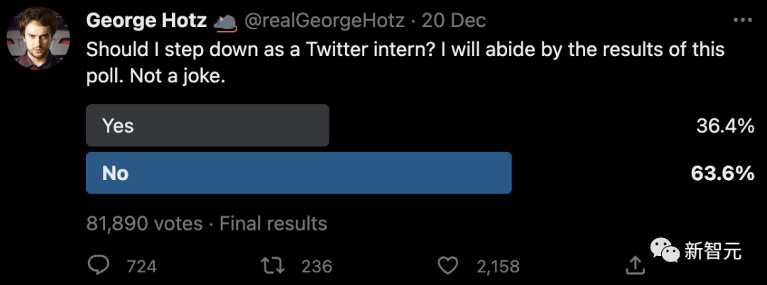 干一个月就跑了！「天才黑客」George Hotz从推特离职 - 知乎
