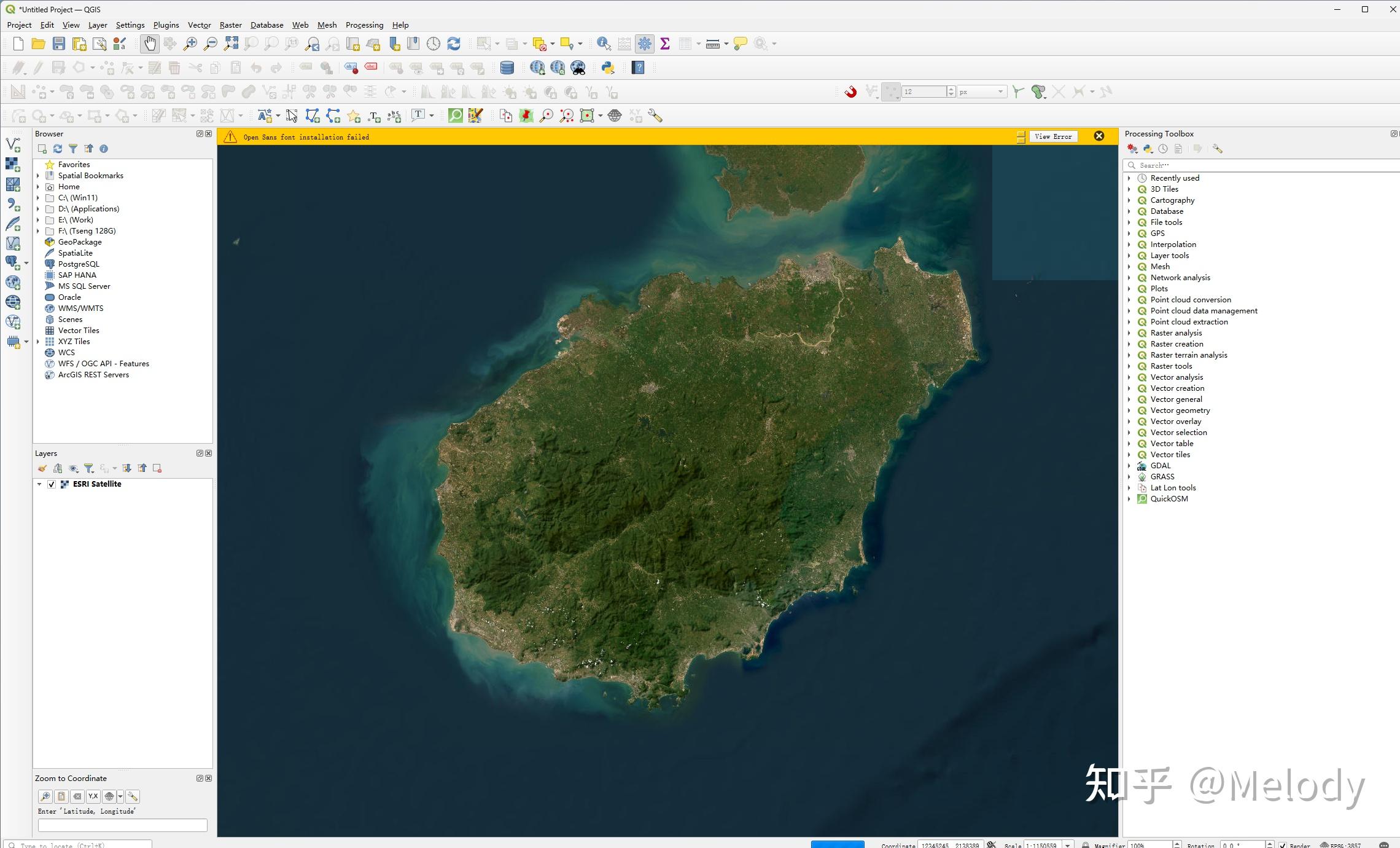 Blender+QGIS模拟真实地形-前传-获取数据 - 知乎