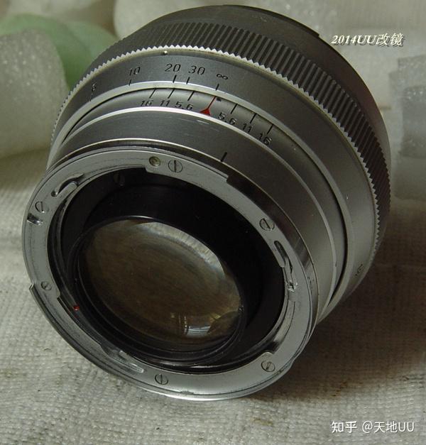 127.Contarex 55/1.4白银改尼康 - 知乎