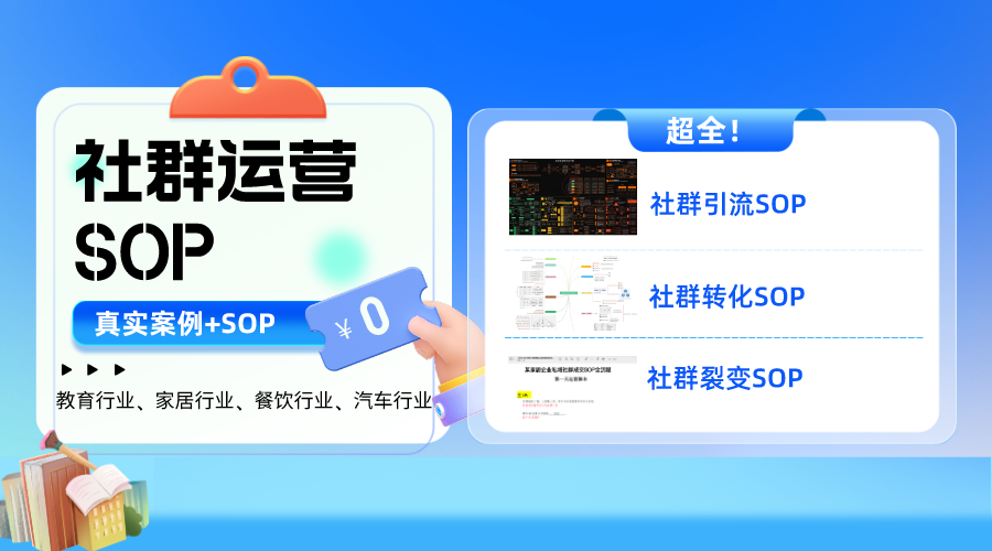 社群运营sop（34份SOP+真实案例）拿来即用 - 知乎
