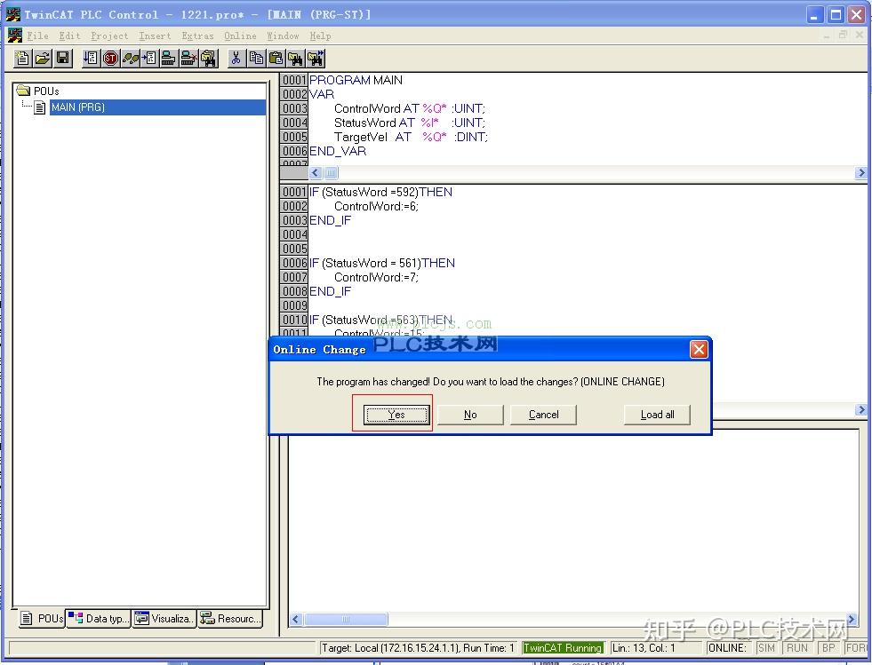 倍福TwinCAT 2配置Ethercat伺服做运动控制 - 知乎