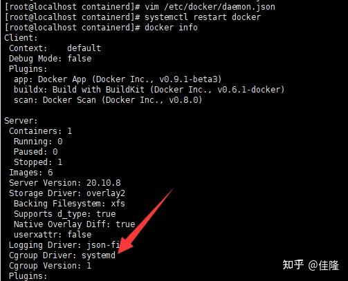 配置 Docker 的 cgroup driver 为 systemd - 知乎