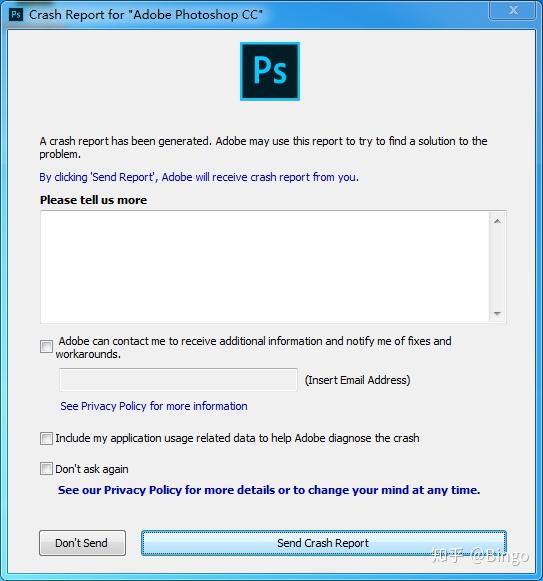 「技术贴」如何解决PSD文件拖入PS后'Crash Report'的问题？如何恢复损坏的PSD文件？ - 知乎