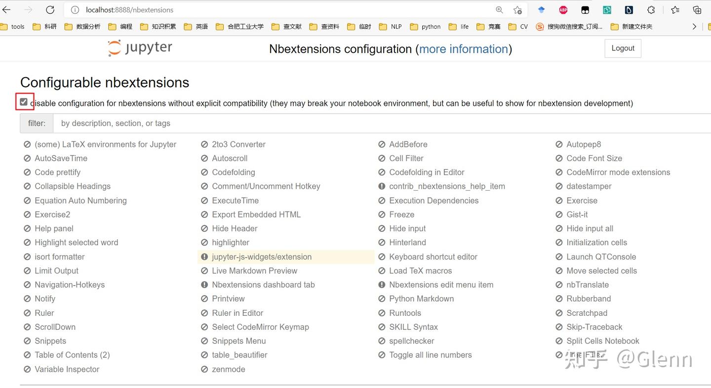 jupyter 安装插件 - 知乎