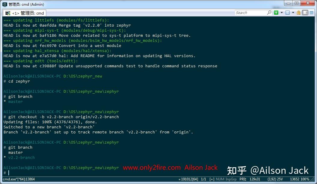 Zephyr笔记1 - 在Windows下搭建开发环境 - 知乎