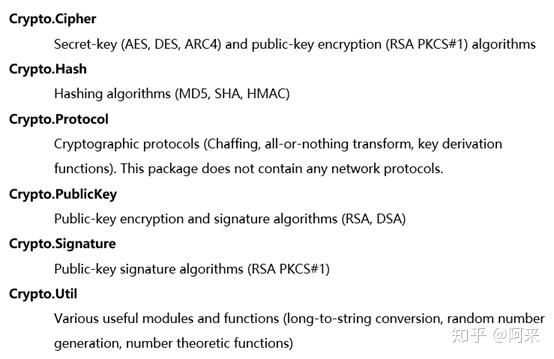 Python干货之六大密码学编程库 - 知乎