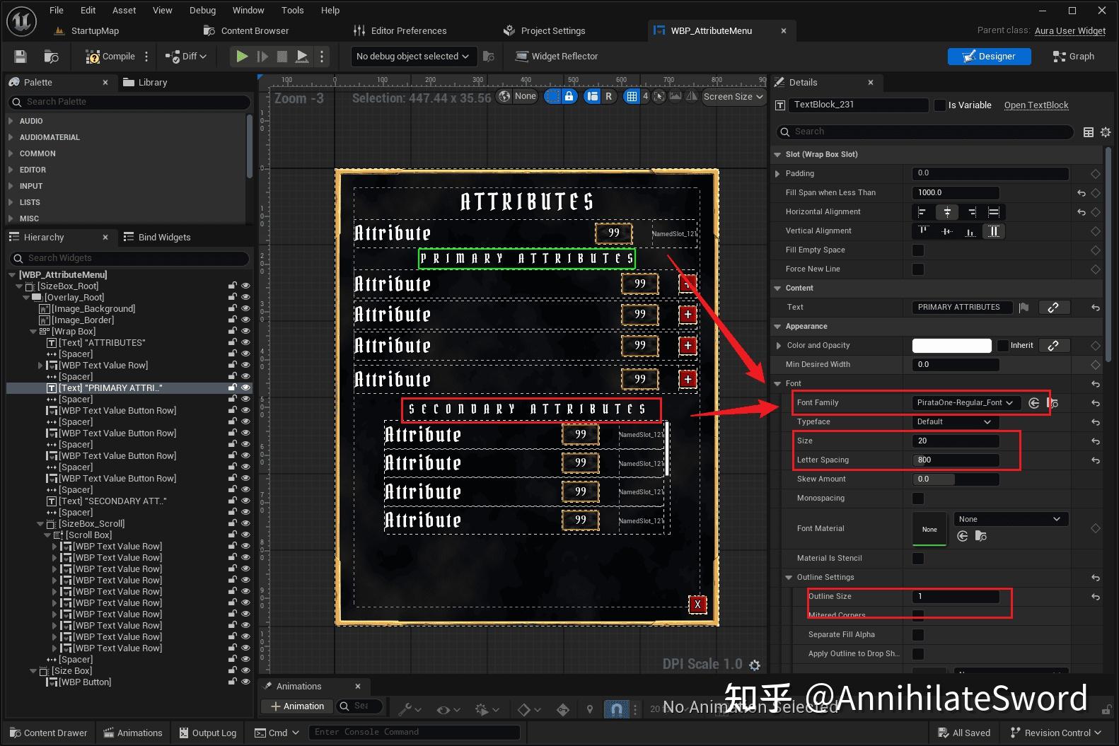 【UE5】GAS Aura 外功（第四卷）Attribute Menu+标签和资源管理类 - 知乎