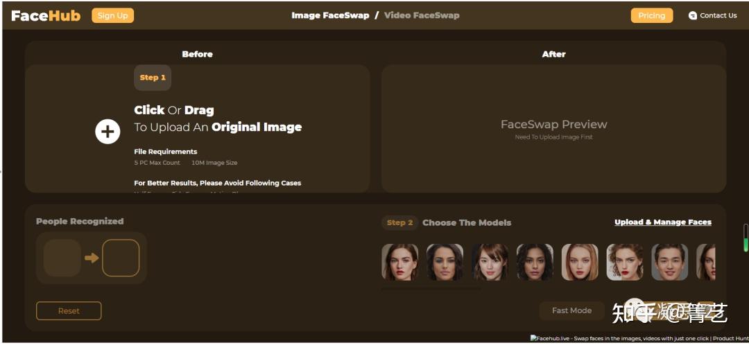AI换脸神器，一键操作手册！关键还免费 - 知乎