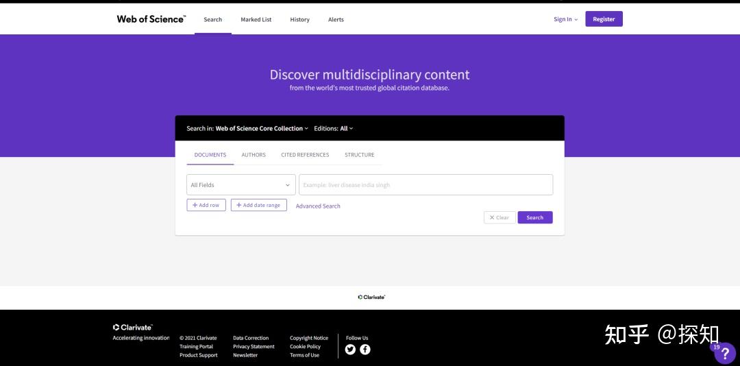 【科研分享】新版Web of science亮点大介绍！ - 知乎