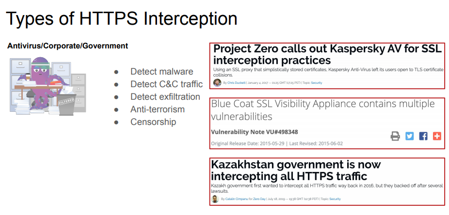 学习《Monsters in the Middleboxes》|检测HTTPS网络流量中间人劫持问题 - 知乎