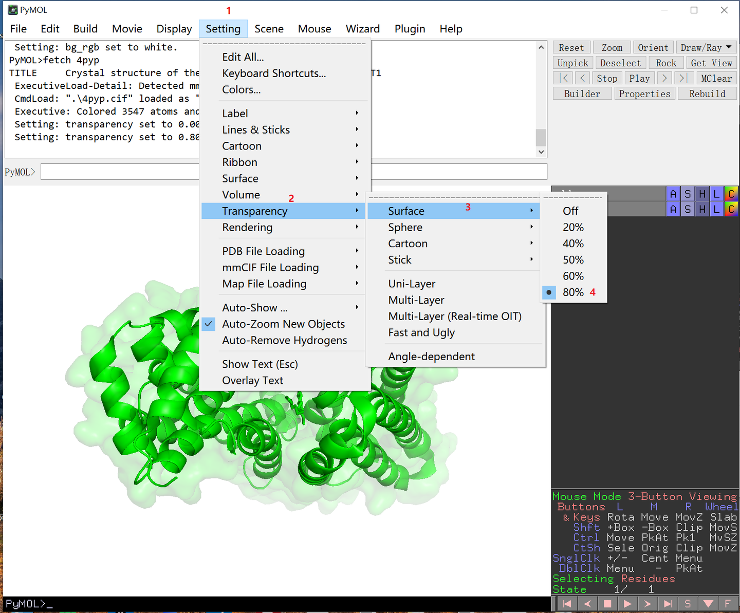 如何使用pymol绘制蛋白表面图 - 知乎