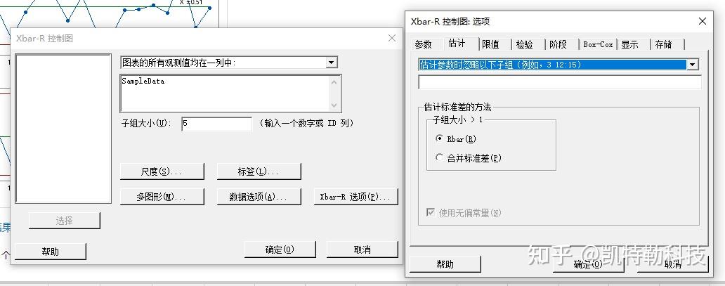 Minitab Xbar-R控制图 VS 凯特勒云SPC Xbar-R 控制图 - 知乎