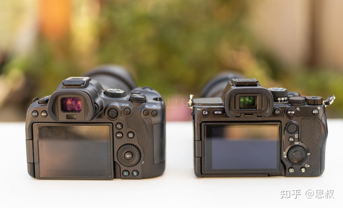 全画幅中端水桶机A7M4、EOS R6 II怎么选？附实机上手对比 - 知乎