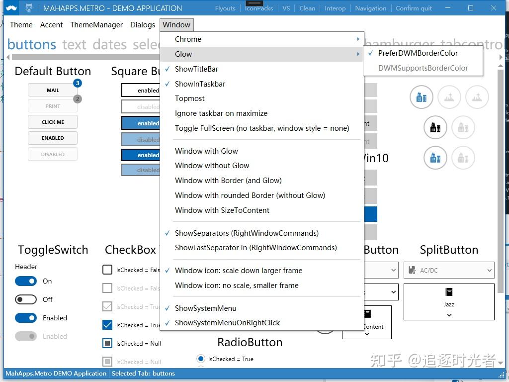 一组开源、免费、Metro风格的 WPF UI 控件库 - MahApps.Metro - 知乎