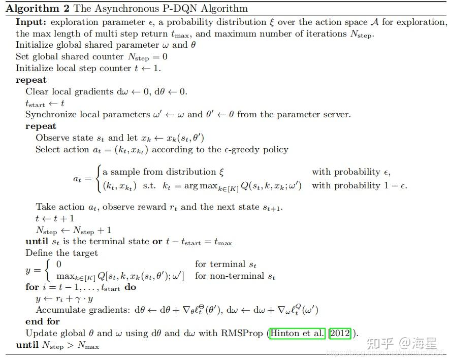 【论文阅读】Parametrized Deep Q-Networks Learning: RL with Discrete-Continuous Hybrid Action Space - 知乎