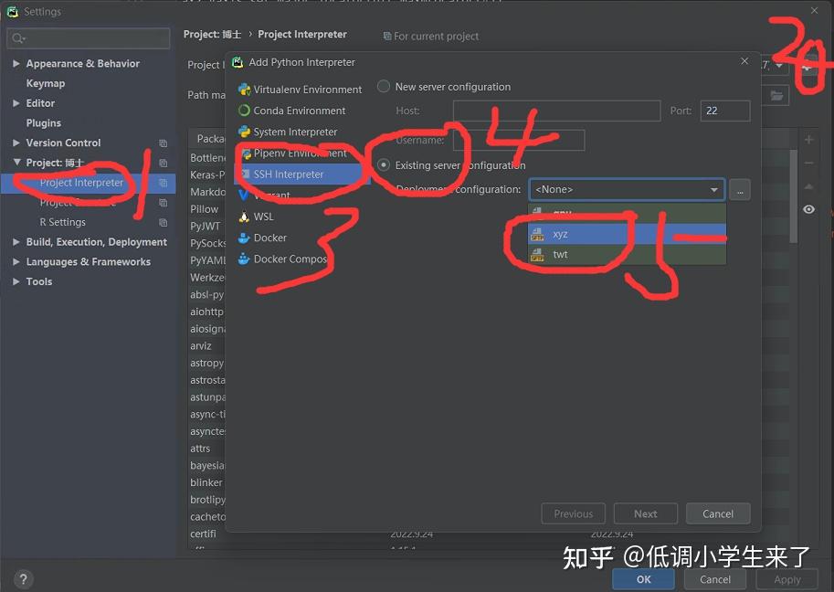 Pycharm链接服务器，在服务器中创建python、R语言虚拟环境，并运行相关程序 - 知乎