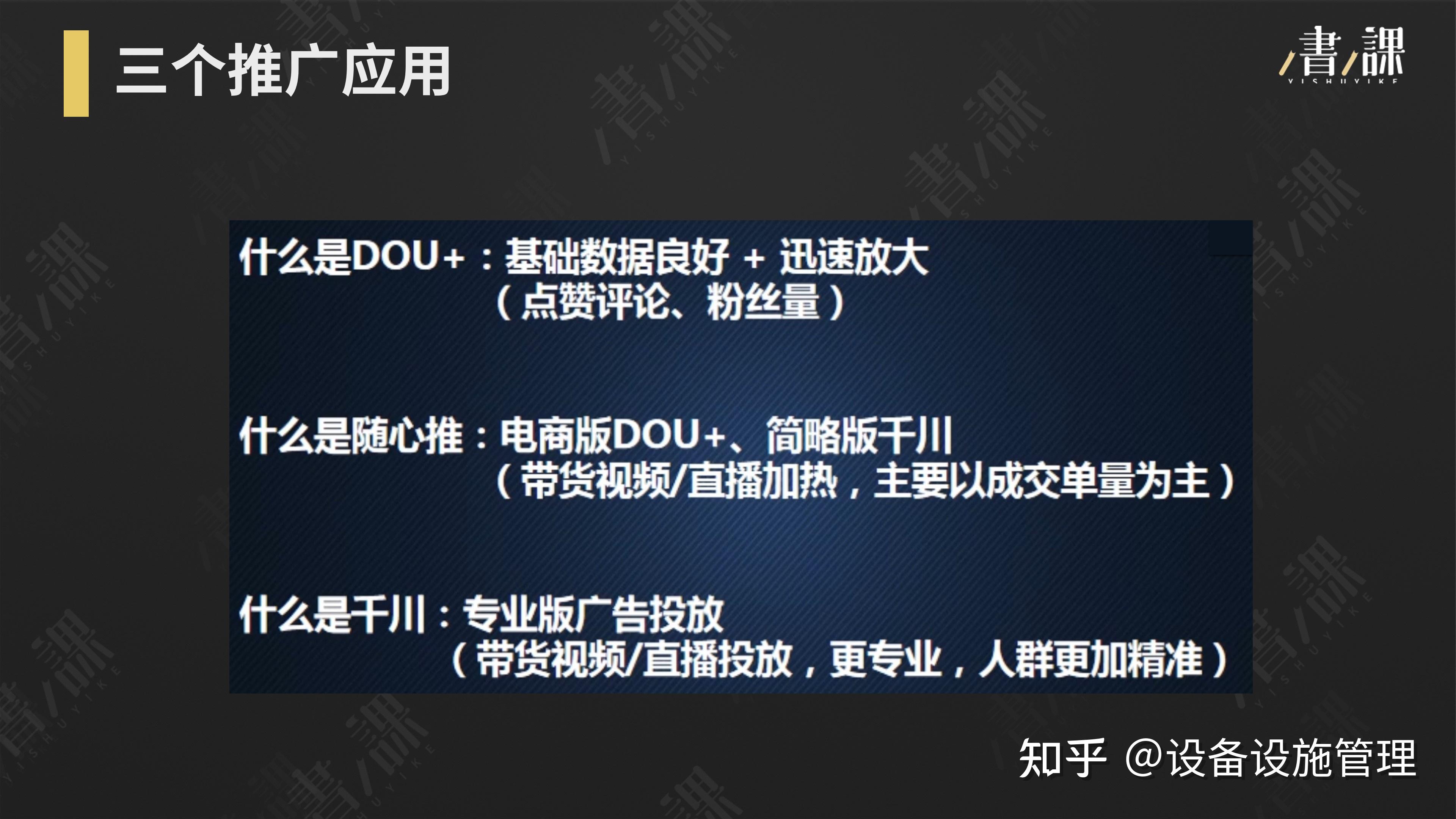 10了解DOU+随心推、千川