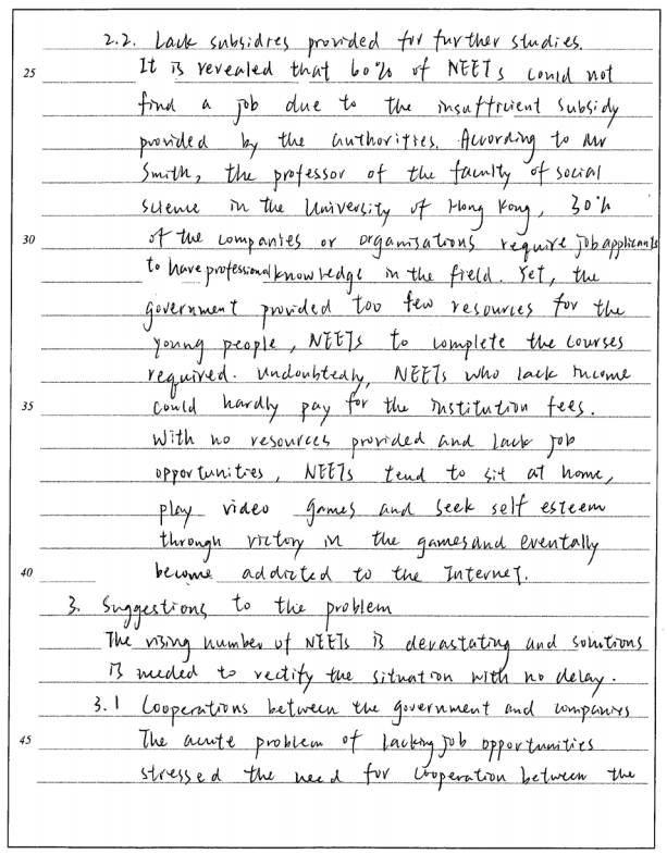 重磅！往年香港考评局DSE写作范文(level1-5）分享，包含题目、sample、考评局评语 - 知乎