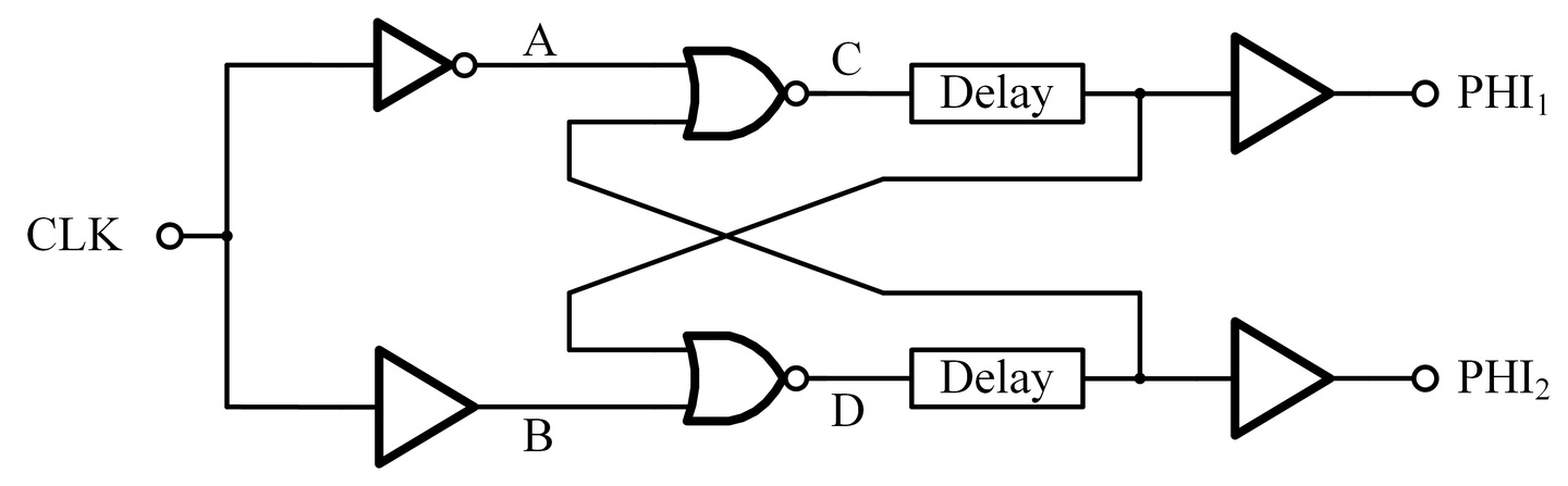 两相非交叠时钟产生电路 Two-phase Non-overlapping Clock Generation Circuitry - 知乎