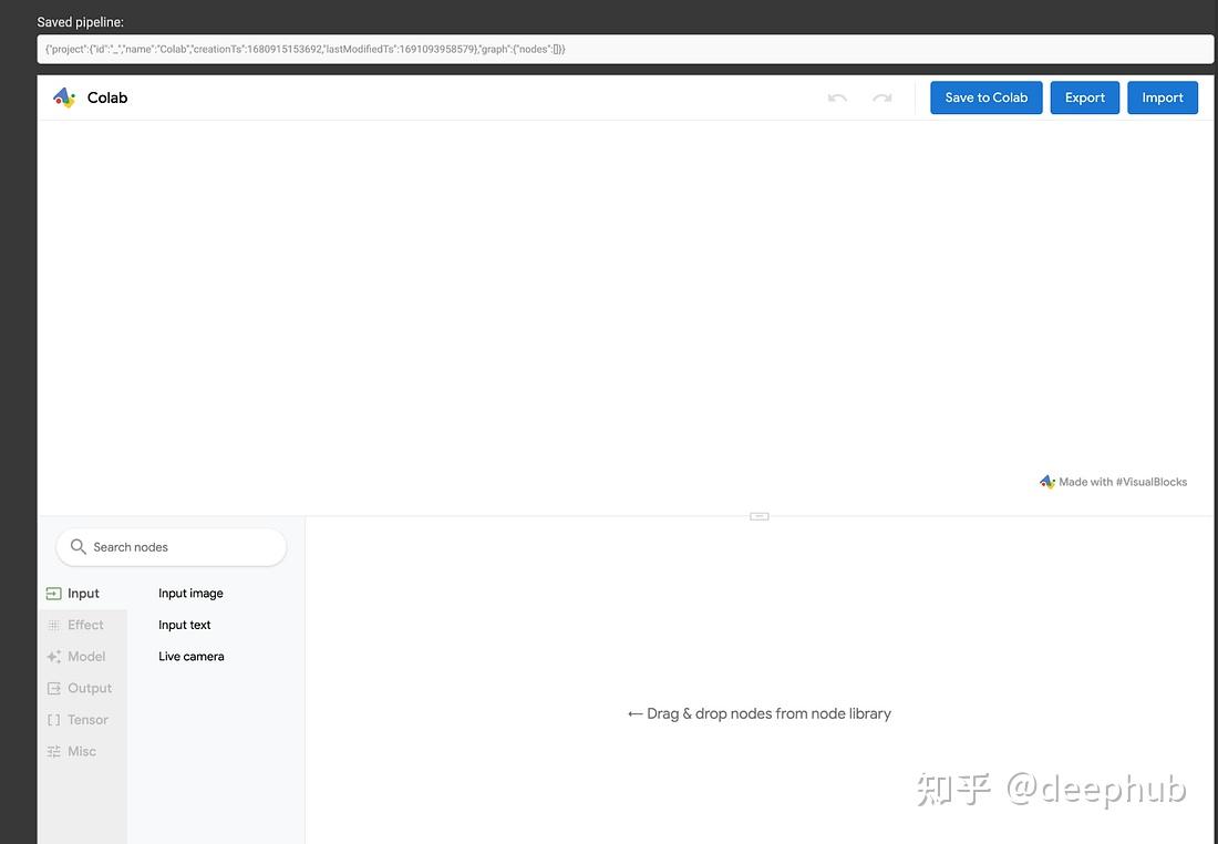 Google开源了可视化编程框架Visual Blocks for ML - 知乎