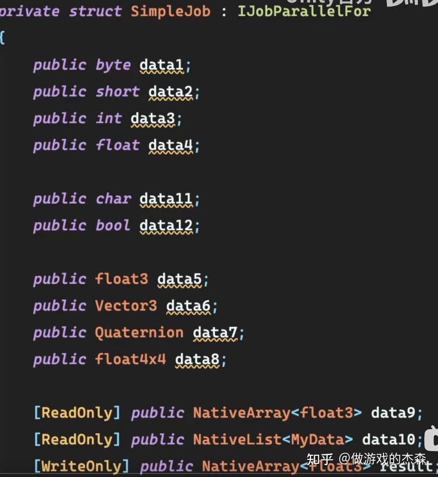 Unity JobSystem Burst学习