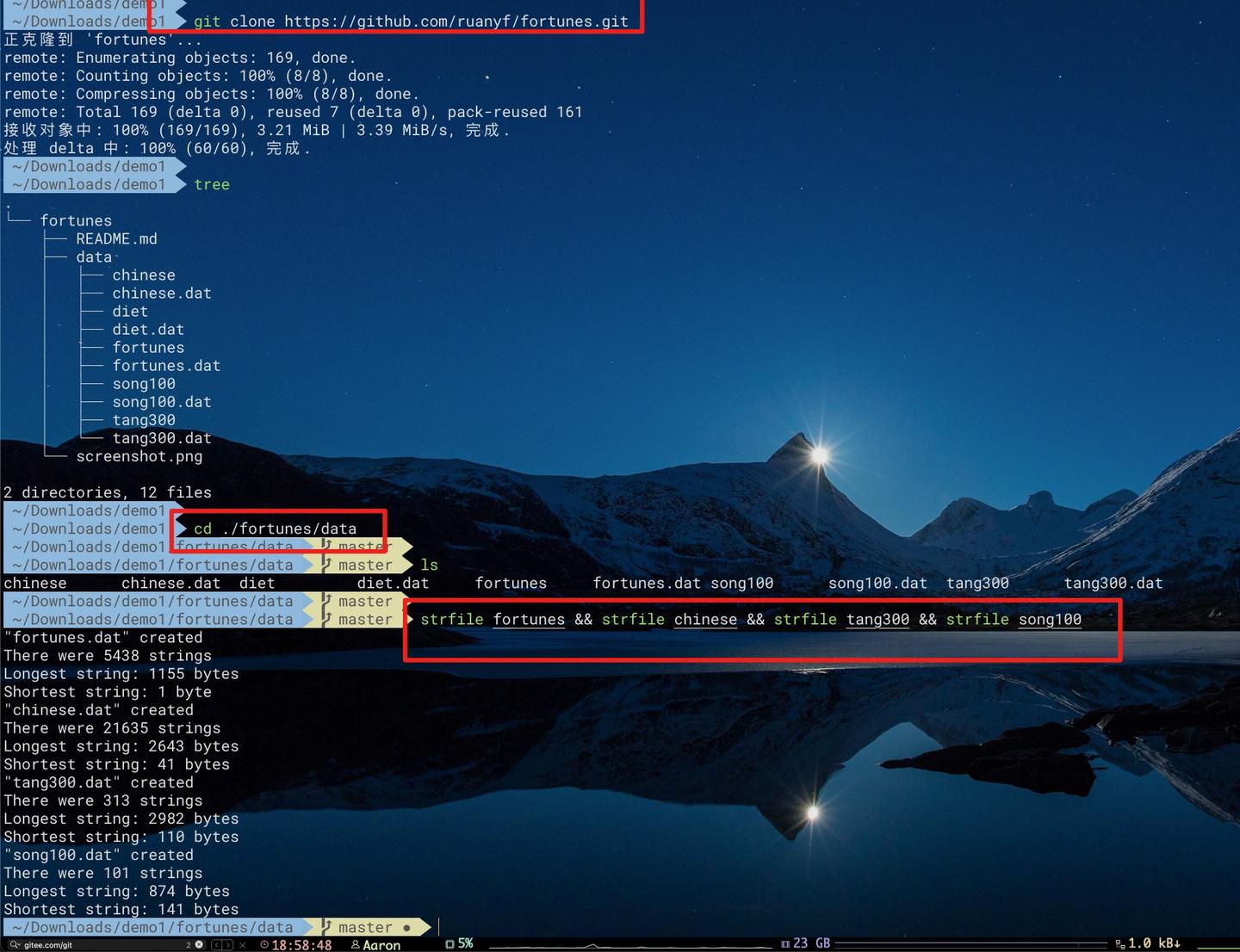 基于fortune+cowsay+lolcat组合拳的终端美化 - 知乎