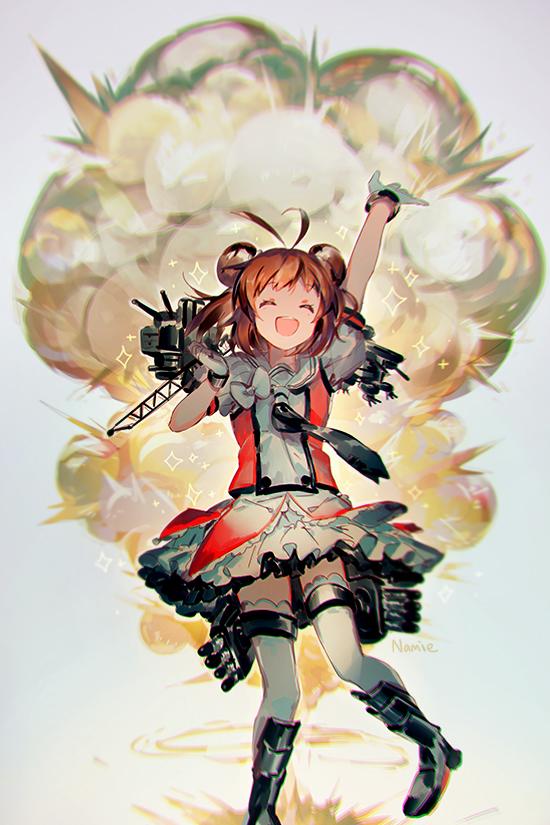 【画师推荐】 插画师Namie——澄闪、水月亲妈，色彩超绝的日系平涂！3829860|插画&壁纸 - 知乎