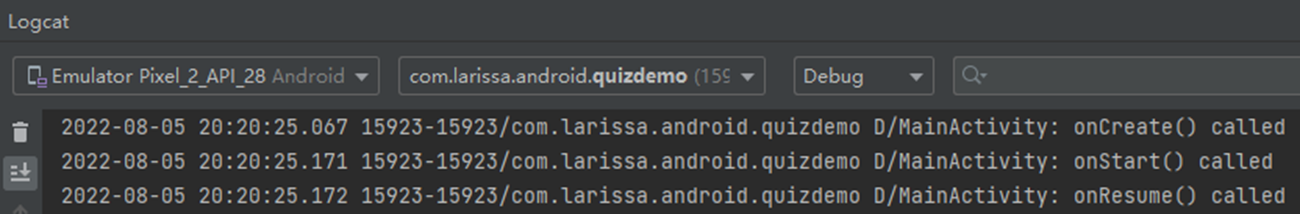 日志、Activity生命周期、界面状态保存、Jetpack库初体验（ViewModel） - 知乎
