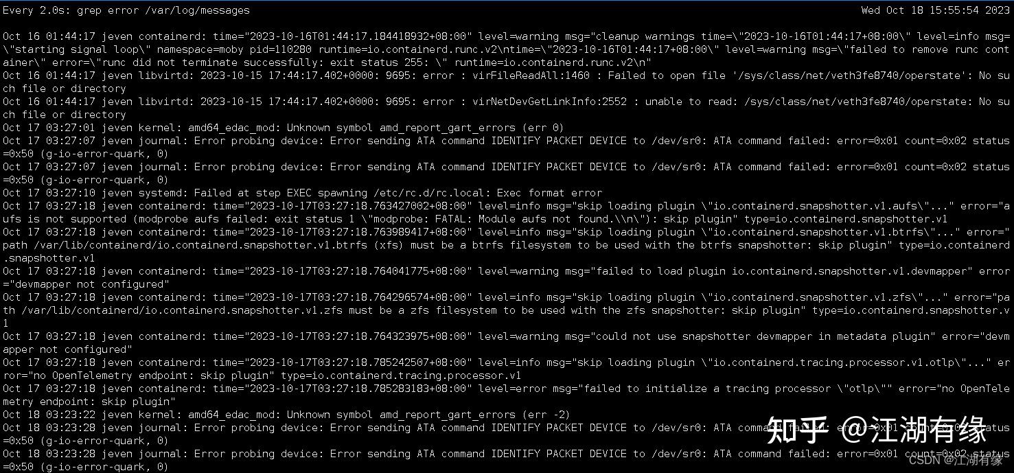 Linux系统之watch命令的基本使用 - 知乎