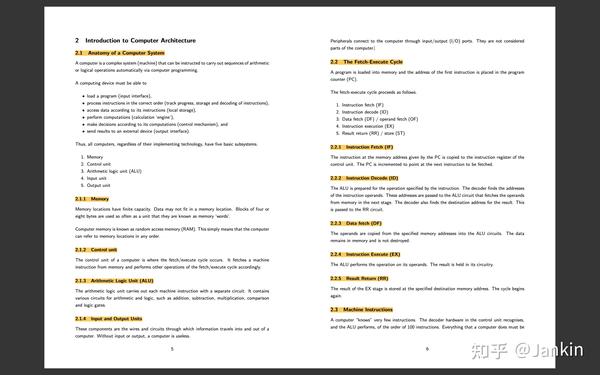 Week2 Lecture1 Computer Architecture - 知乎