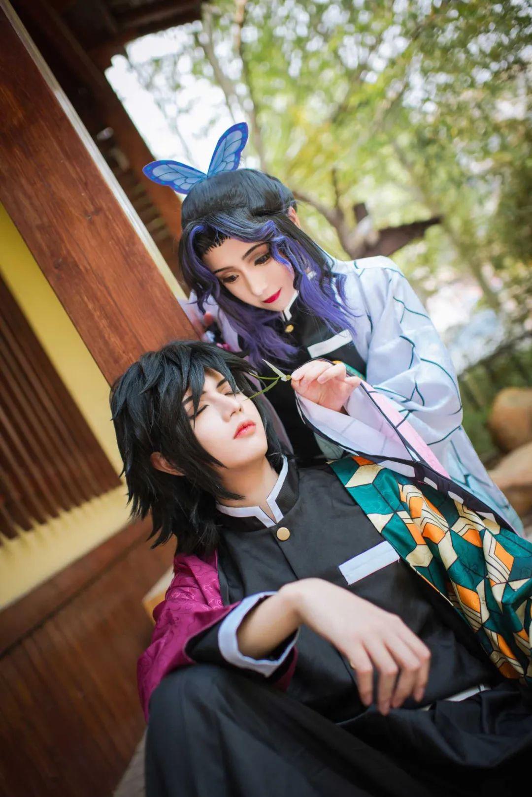 《鬼灭之刃》蝴蝶忍×富冈义勇cosplay - 知乎